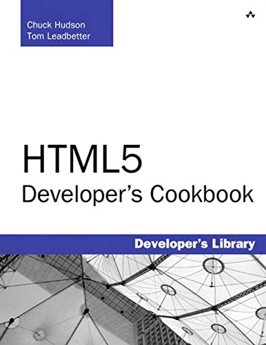 HTML5 Developer's Cookbook (Developer's Library): 9780321769381 ...