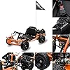 Fit Right 2021 51CC, 2-Stroke (Air-Cooled) Go Kart, Support Up to 175 ...