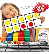 Amazon.com: Magnetic Ten Frame Set (203 Items): 8 Ten-Frames + 100 ...