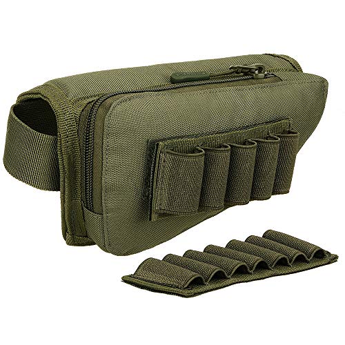 FARMSOLDIER Stock Ammo Holder，Shell Storage Pouch，Tactical Ammos Holder ...