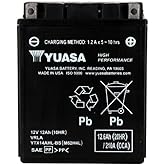 Amazon.com: Yuasa YUAM62H4A YTX14AH-BS Maintenance Free H Series AGM Battery with Acid pack ...