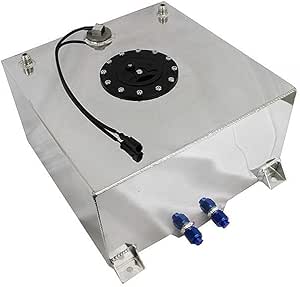 Amazon.com: Tanks Fuel Cell Tank Aluminum Automotive Universal Polished ...