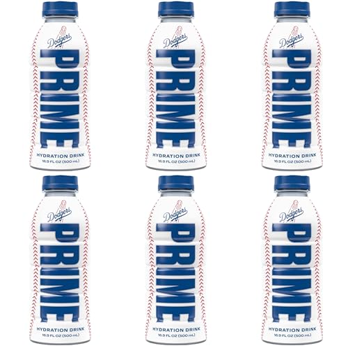 Prime Hydration Drink Limited Edition LA Dodgers, 16.9 Fl Oz, Los ...