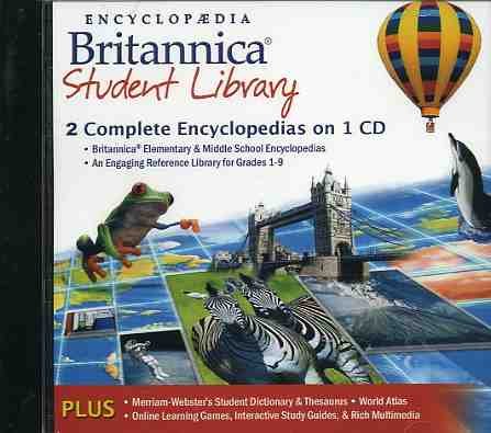 Encyclopedia Britannica Student Library (CD): Amazon.in: Software