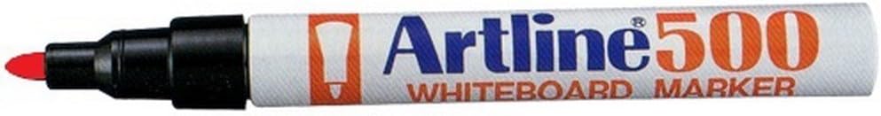Amazon.com : Artline 500 Whiteboard Marker - Red, Pack of 10 ...
