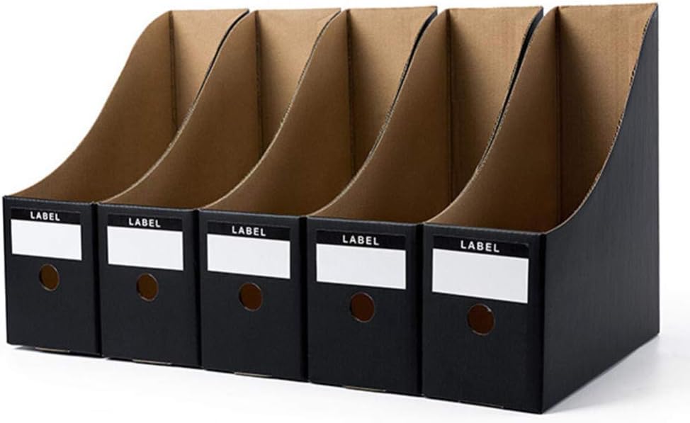 XBSLJ Estante de almacenamiento de documentos 5 Unids / set Caja de ...