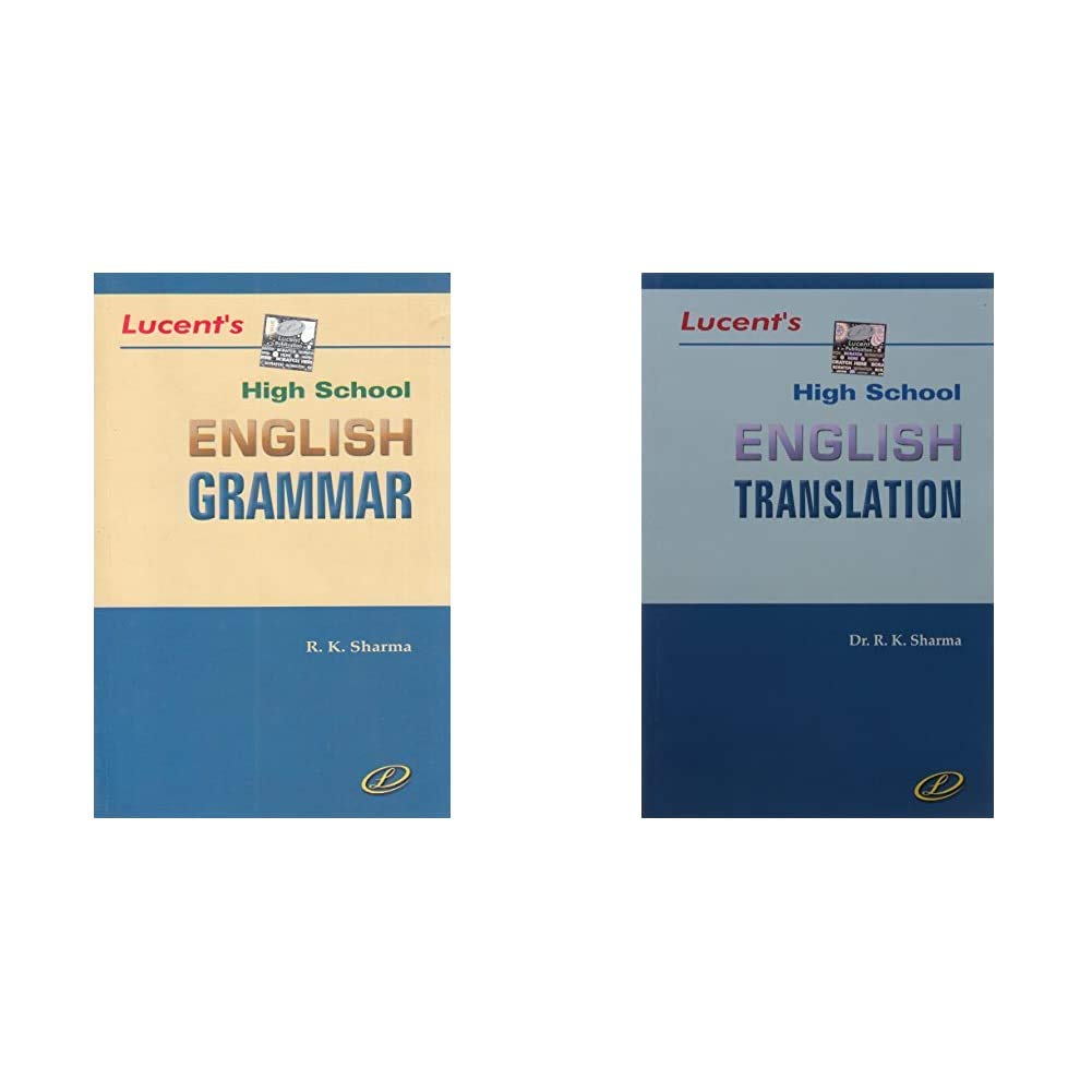 Lucent S High School English Grammar High School English Translation