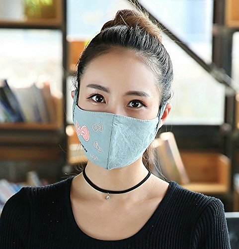 Female Happy Face Masks