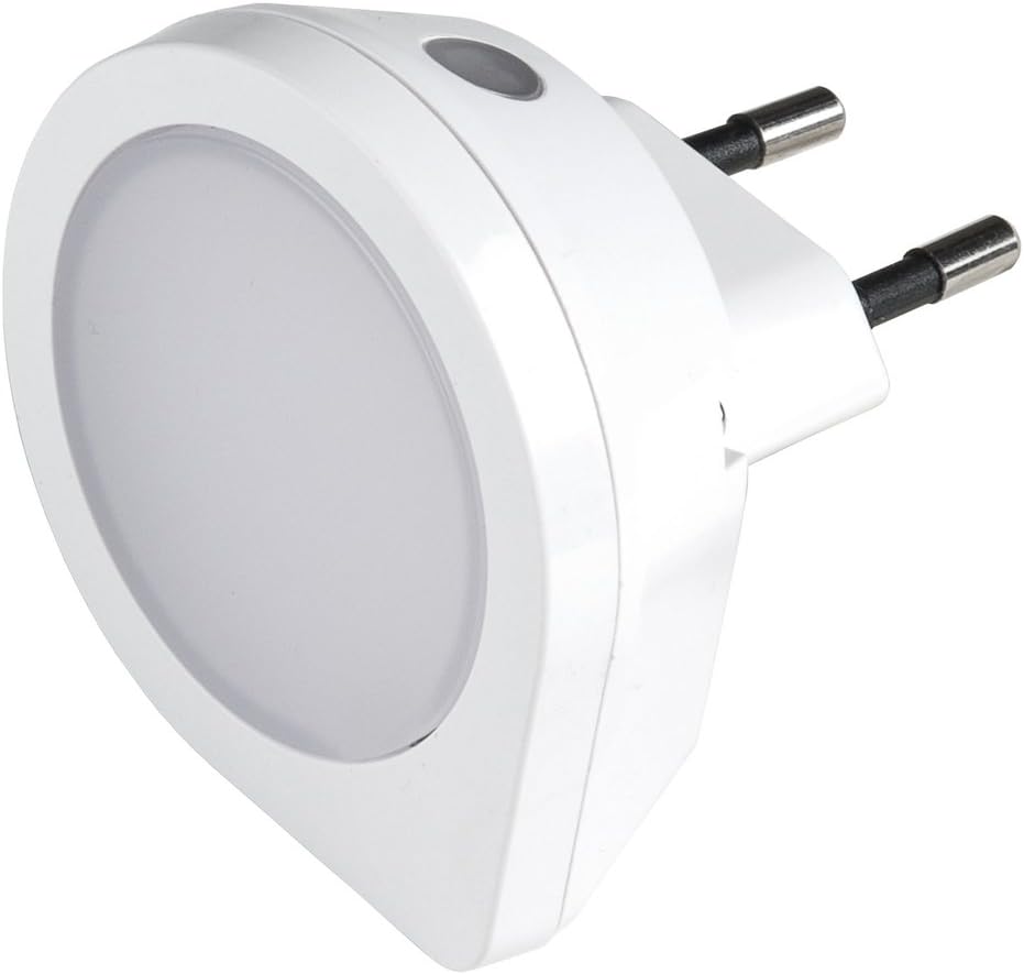 Airam Kansas Night Light with Twilight Sensor 1.5 W, White, 63 x 60 mm ...