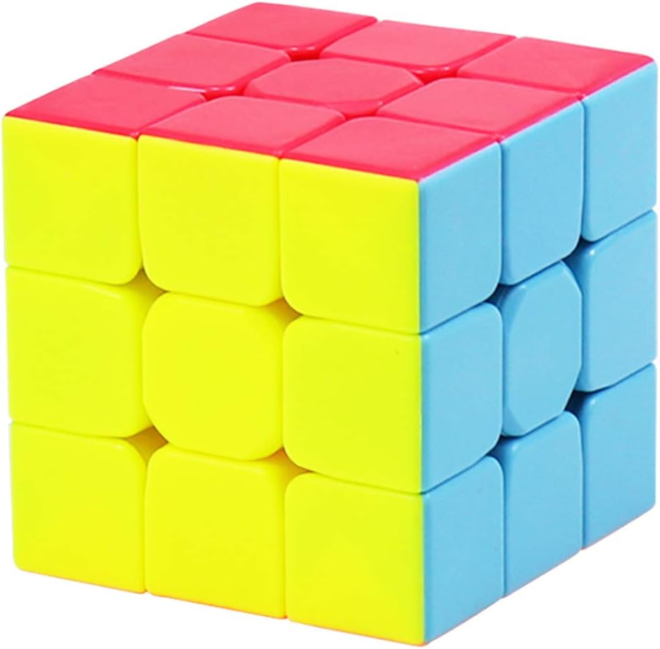 Coolzon Rubix Cube 3x3 Stickerless, Smooth Magic Cube 3x3x3 Speed ...