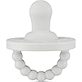 Amazon.com : Ryan & Rose Cutie PAT Pacifier Teether (Stage 1, Grey) : Baby