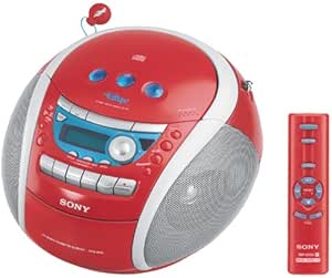 Sony CFD-E95 PSYC Boombox (Red) : Electronics