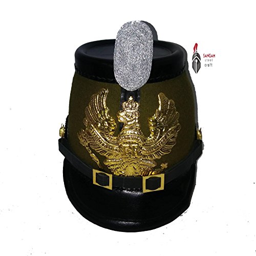 Buy SSC Prussian shako Helmet For Officer Ranks Of The Jager Batallion ...