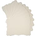Amazon.com : Homtable 50 Pack Shiny Blank Cardstock Greeting Cards for ...