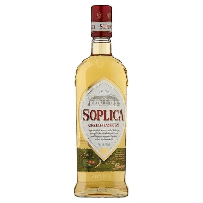Soplica Hazelnut Vodka 50cl - (Pack of 2): Amazon.co.uk: Beer, Wine ...