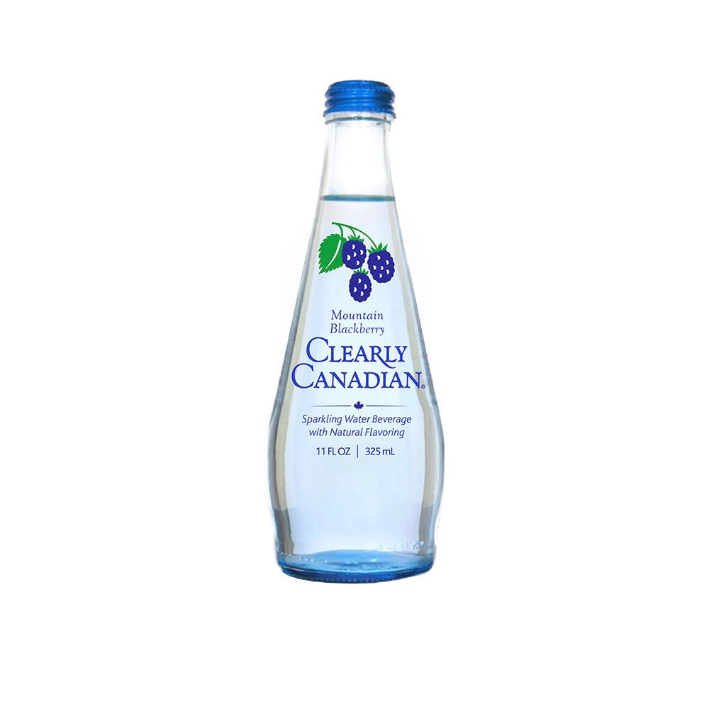 Amazon.com : Clearly Canadian Sparkling Flavored Water (Wild Cherry, Single Bottle) : Grocery ...