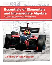 Essentials of Elementary and Intermediate Algebra: A Combined Course ...