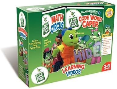 Amazon.com: Leap Frog - Math Circus/Talking Words Factory 2 - Code Word ...