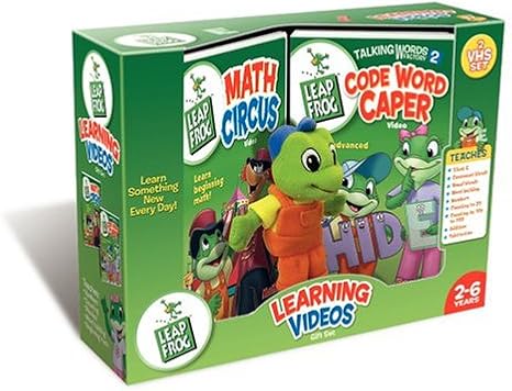 Amazon.com: Leap Frog - Math Circus/Talking Words Factory 2 - Code Word ...