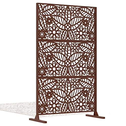 Modsugar Outdoor Privacy Screens and Panels with Free Standing for ...