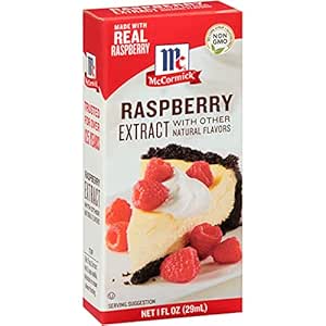 Amazon.com: McCormick Raspberry Extract With Other Natural Flavors, 1 fl oz (Pack of 6 ...