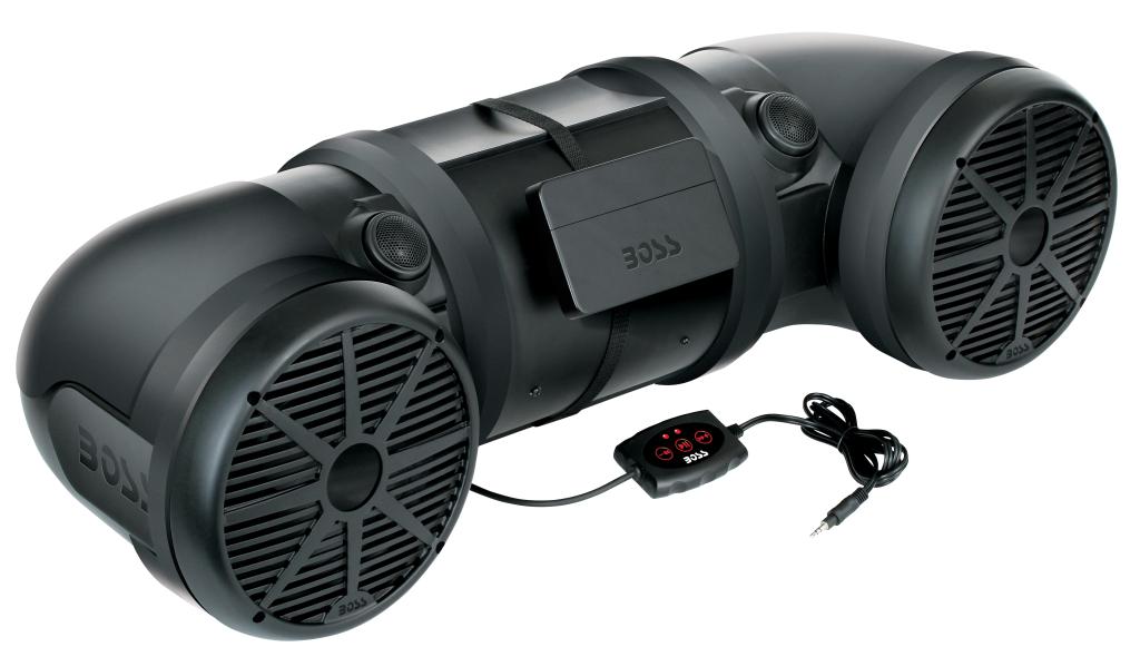 BOSS Audio Systems ATV85B Bluetooth, Amplified, ATV/UTV Sound System ...
