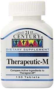 Amazon.com: 21st Century Therapeutic M Tablets, 130 Count: Health ...