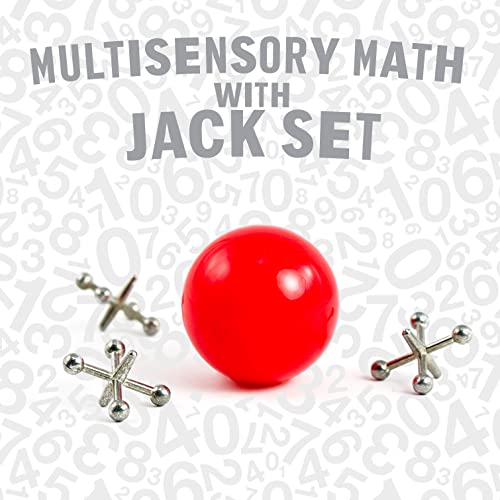 Kicko Metal Jacks Set - 12 Sets per Order - Metallic Jacks and Bouncy ...