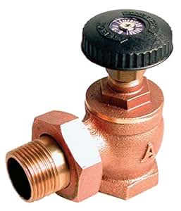 Brass Steam Radiator shut off Angle Valve, 1" - - Amazon.com