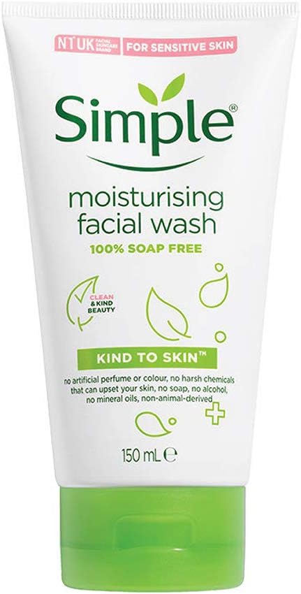 Simple Moist Foam Face Wash, 150 ml, single unit – BigaMart