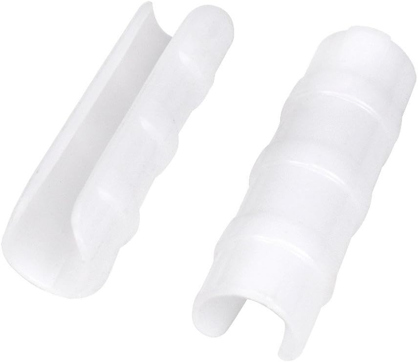 Gardeningwill 20pcs White 25mm Rod Clip Plant Greenhouse Plastic Film ...