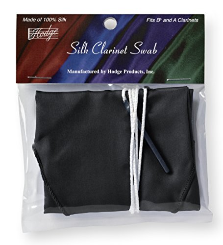 Hodge Silk Clarinet Swab - Black - Want It All