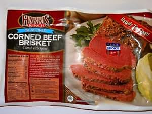 Harris Ranch, Corned Beef Brisket 3.0lb.: Amazon.com: Grocery & Gourmet ...