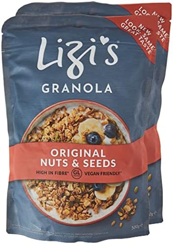 Lizi's Granola Original Nuts & Seeds, 500 gm, Pack of 2 price in UAE ...