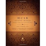 HCSB Large Print Study Bible, Hardcover: Holman Bible Staff ...