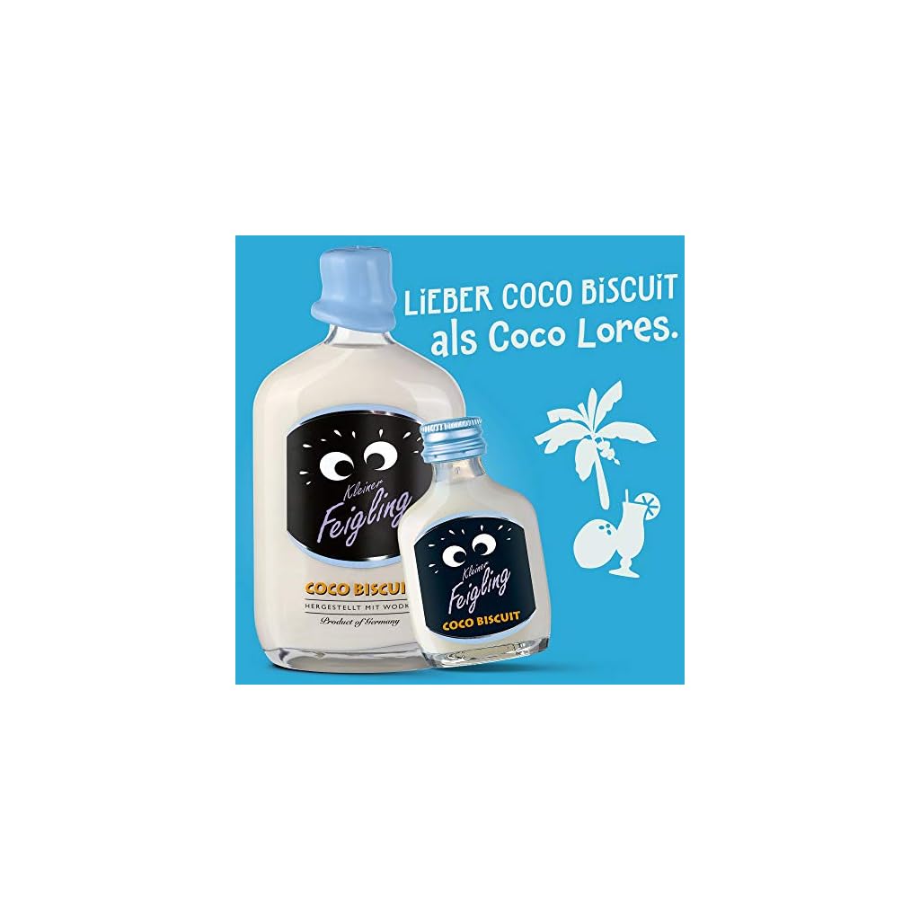 Kleiner Feigling | Coco Biscuit | 30 x 20 ml | Marken -Spirtuose ...