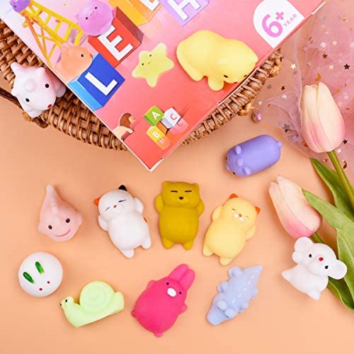 Mua LEEHUR Squishies Squishy Toy 20pcs Party Favors for Kids Mochi ...