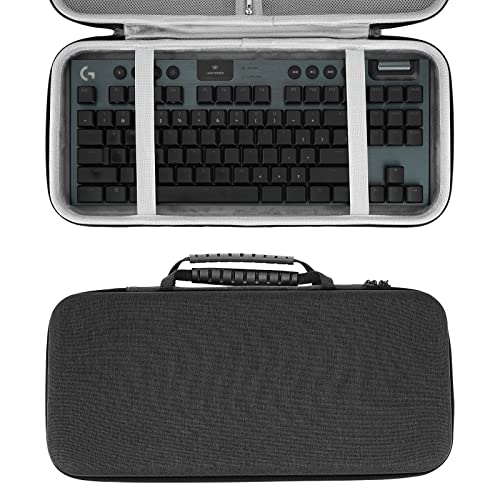 Geekria Tenkeyless TKL Keyboard Case, Hard Shell Travel Carrying Bag ...