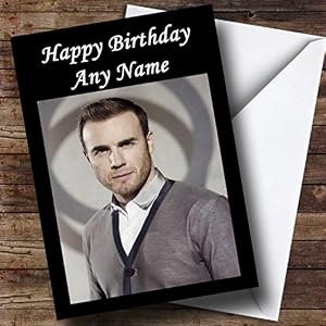 Personalised Gary Barlow Take That Birthday Card: Amazon.co.uk: Office ...