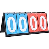 Amazon.com : I-MART 4 Digital Portable Table Top Scoreboard, Easy Flip ...