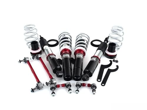 ECS Adjustable Damping Coilover System Compatible with Volkswagen Golf ...