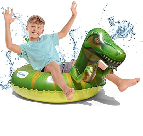 Dinosaur Pool Floats for Kids, Inflatable Pool Float Swimming Floats ...