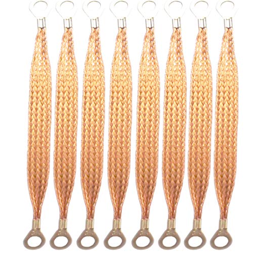 NANSH Automotive Universal Engine Grounding Braided Copper Straps Earth ...