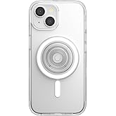 Amazon.com: PopSockets iPhone 15 Case with Round Phone Grip Compatible ...