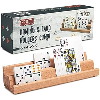 Amazon.com: Plastic Trays / Racks for Dominoes OR Playing Card _ Dual ...
