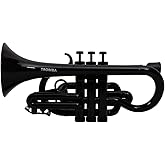 Amazon.com: Tromba Pro Professional Plastic Bb Cornet, Silver : Musical ...