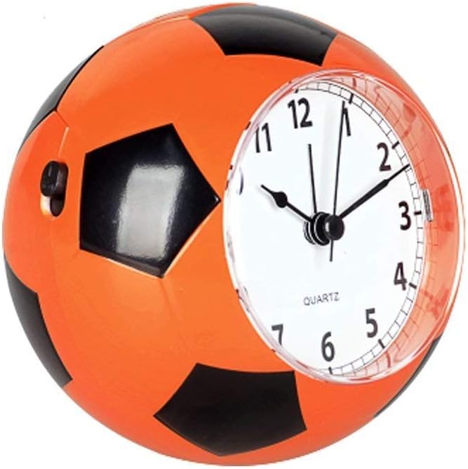 WANG LIQING Creative Football Mute Alarm Clock, Speaker Digital Table ...