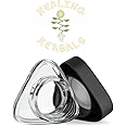 Amazon.com: Healing Herbals Triangular Jars 10 ct, Black, GLASJAR10 ...