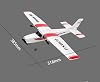 RC Plane Remote Control Airplane - PLRB Toys 2.4Ghz 2 Channels DIY RC ...