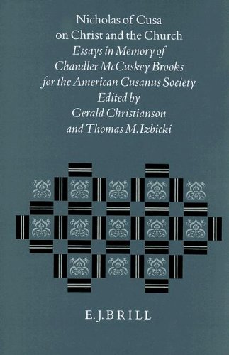 Amazon.com: Nicholas of Cusa on Christ and the Church: Essays in Memory ...